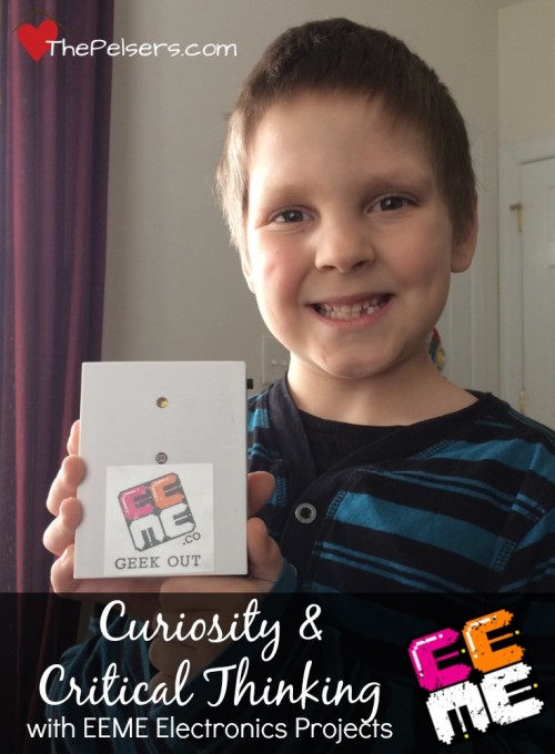 Curiosity and Critical Thinking with EEME Electronics Projects
