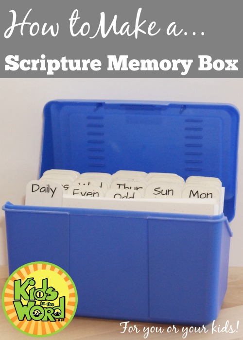 Family Scripture Memory Challenge (Printable Scripture Log)