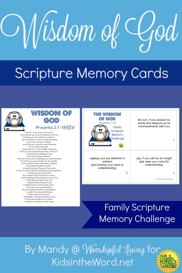The Wisdom Of God Memory Cards